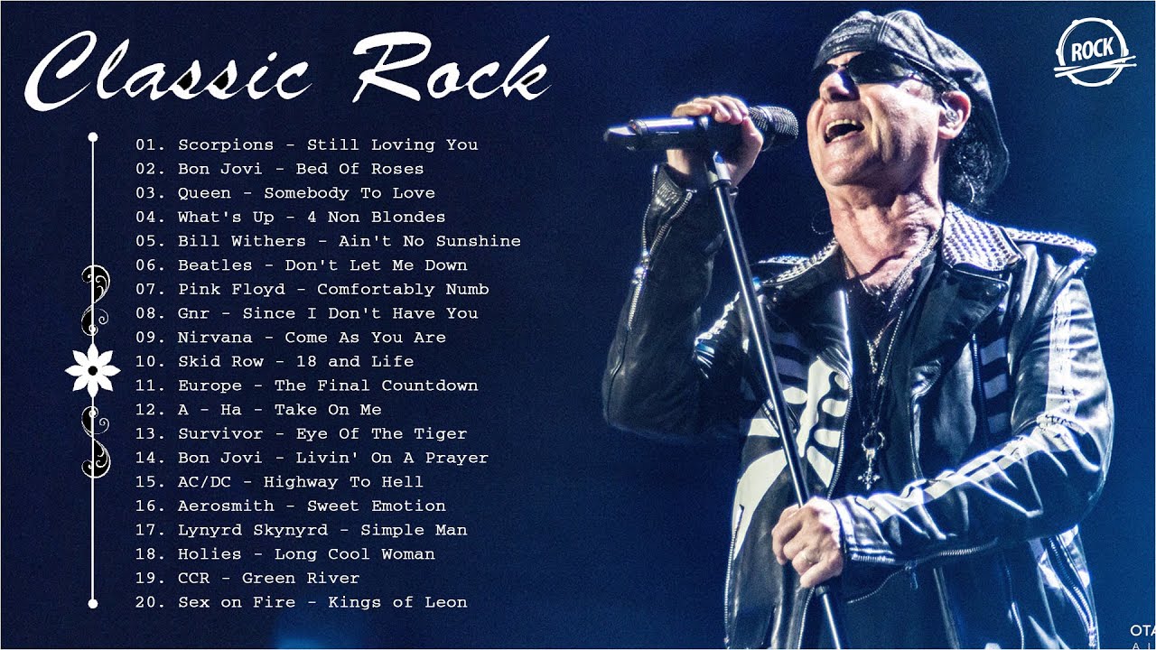 Classic Rock 70s 80s 90s Playlist - Rock Collection - YouTube