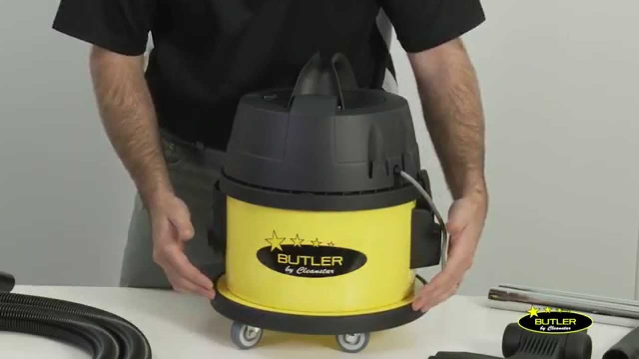 CLEANSTAR 'Butler' 1200 Watt 10 Litre Commercial Dry Vacuum Cleaner ...