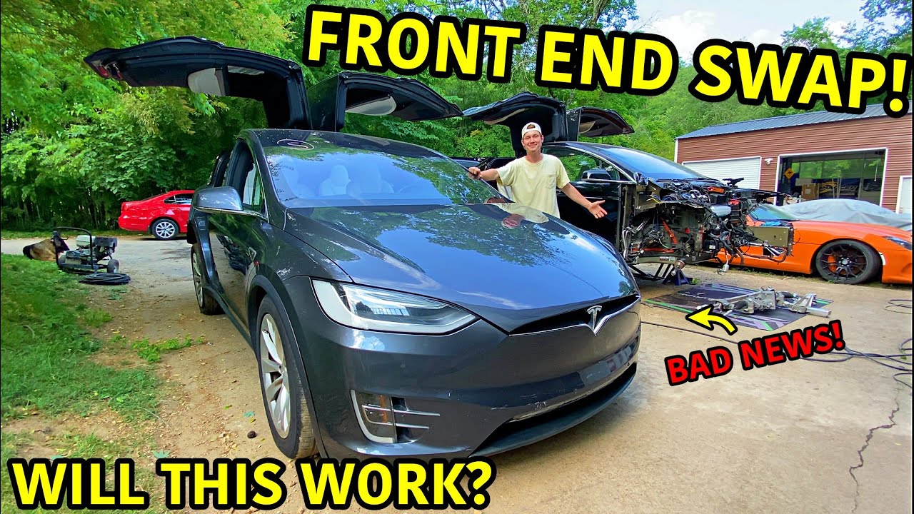 Rebuilding A Wrecked 2020 Tesla Model X Part 5 - YouTube