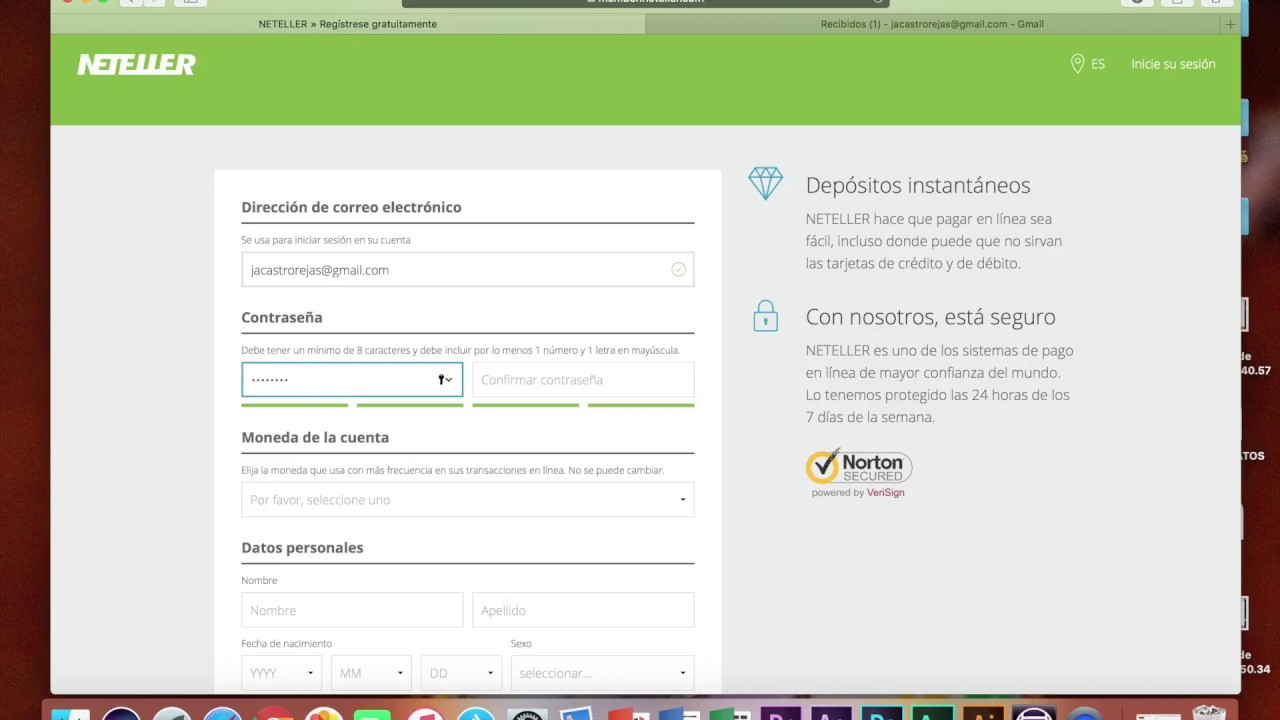 ¿Cómo CREAR una CUENTA en NETELLER | Chile ♥ - YouTube