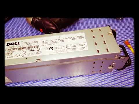 Modification of Dell Server PSU N750P-S0 - YouTube