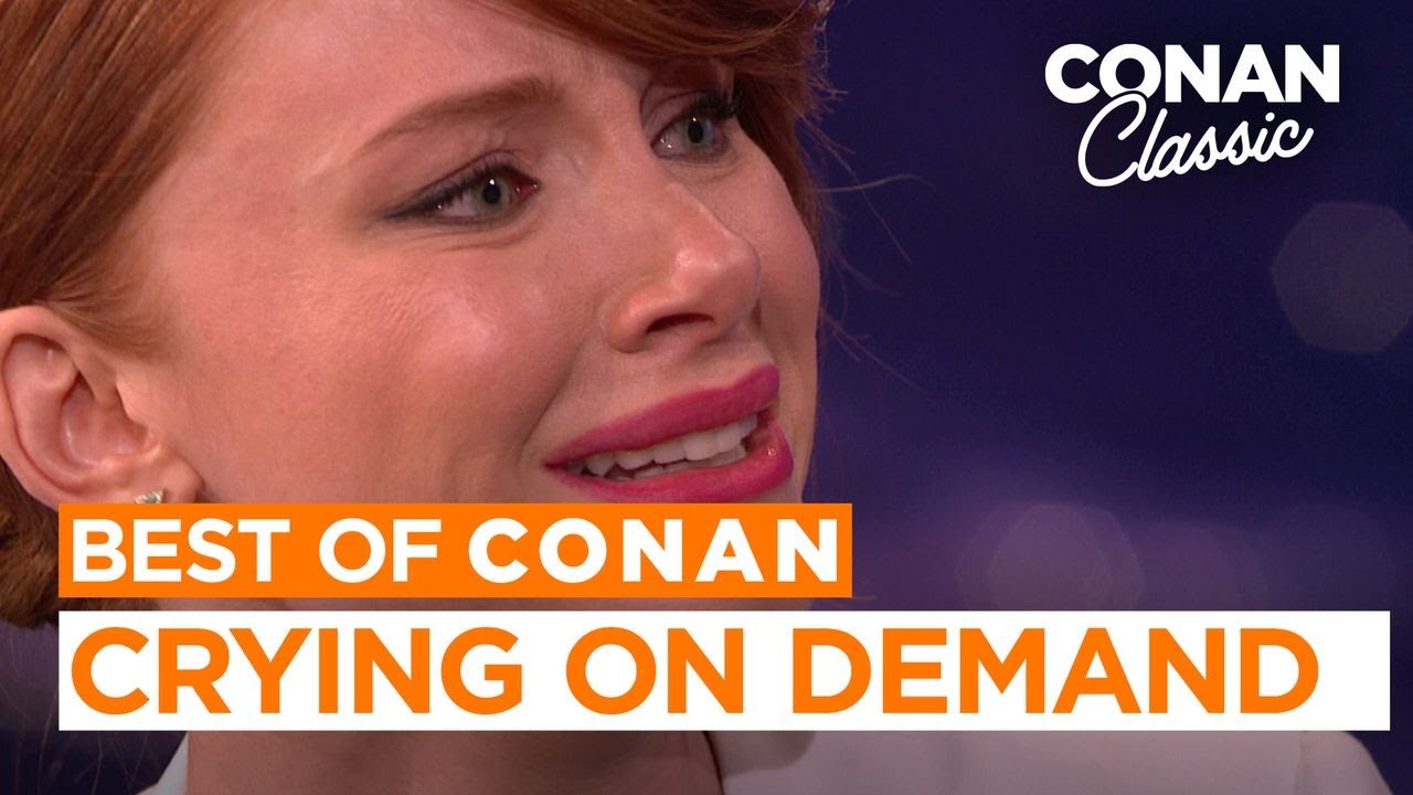 Bryce Dallas Howard Can Cry On Command | CONAN on TBS - YouTube