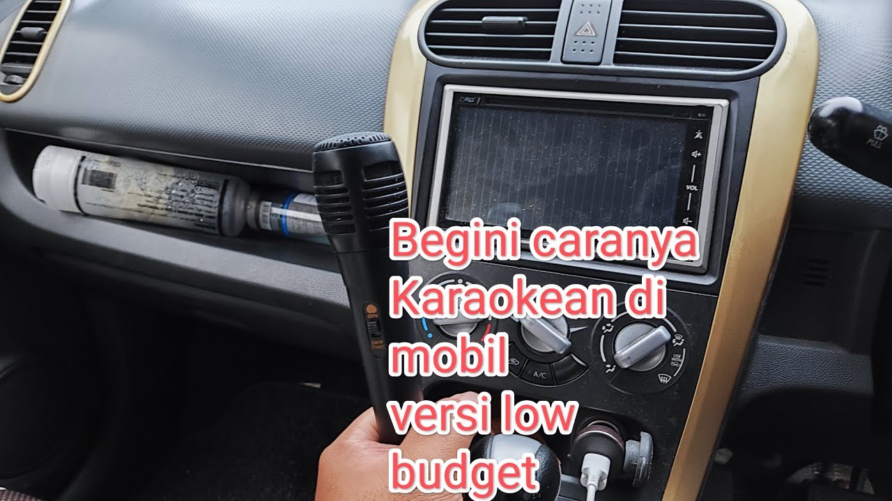 begini cara supaya bisa karaokean di mobil - YouTube
