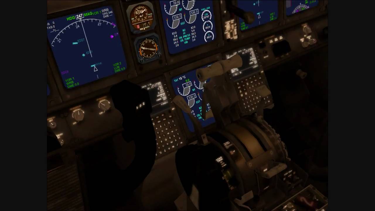 FSX Boeing 737-800 cockpit fix - YouTube