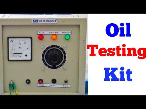 Transformer Oil testing kit - YouTube