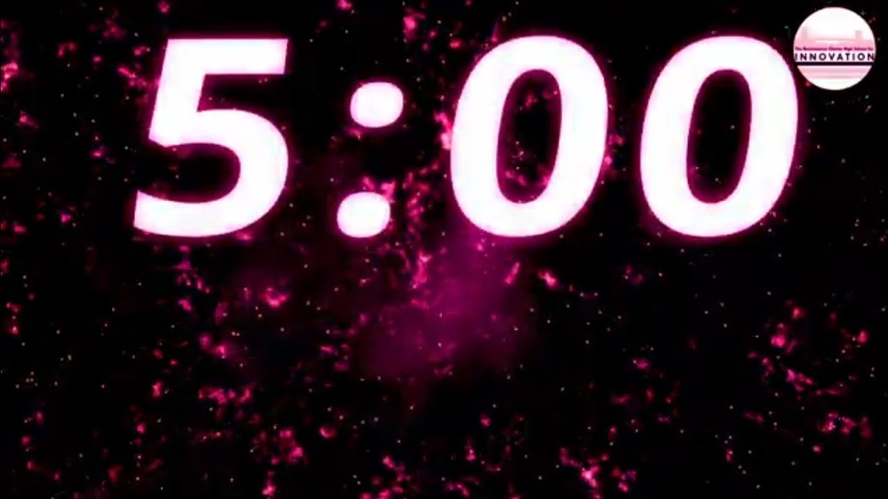 5 minute timer with funky music - YouTube
