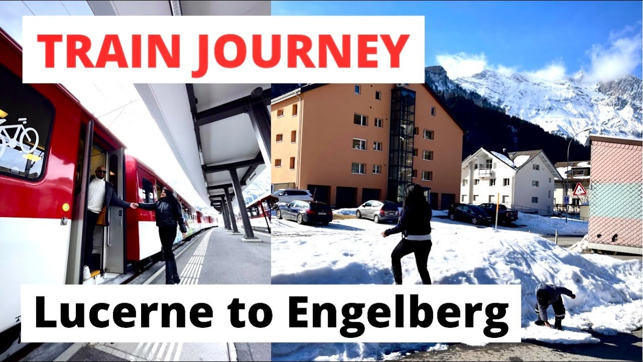 Lucerne to Engelberg | Beautiful Train Journey | Switzerland - YouTube