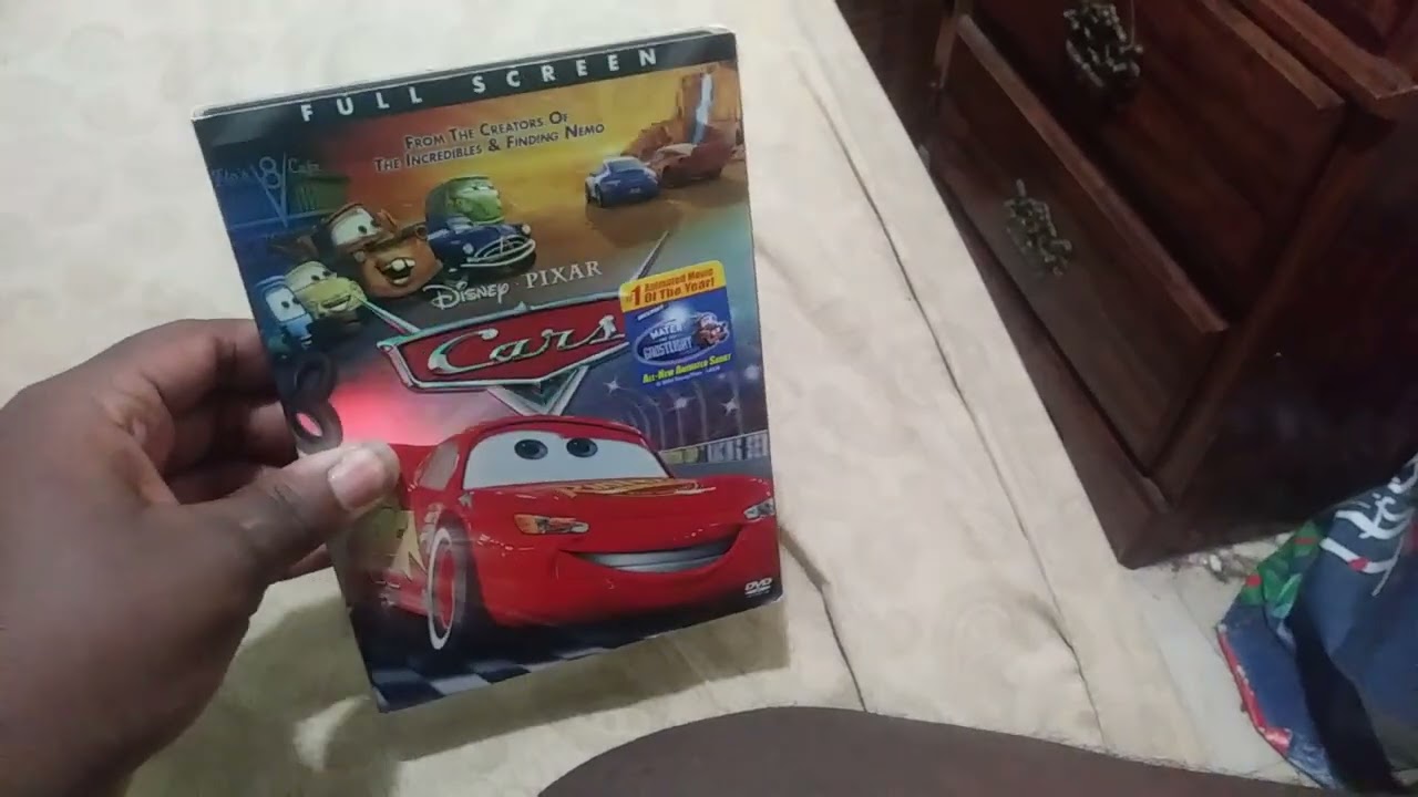 Cars 2006 Full Screen DVD Unboxing - YouTube