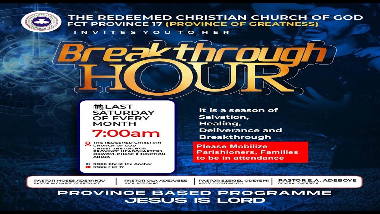 BREAKTHROUGH HOUR || APRIL 2024 - YouTube