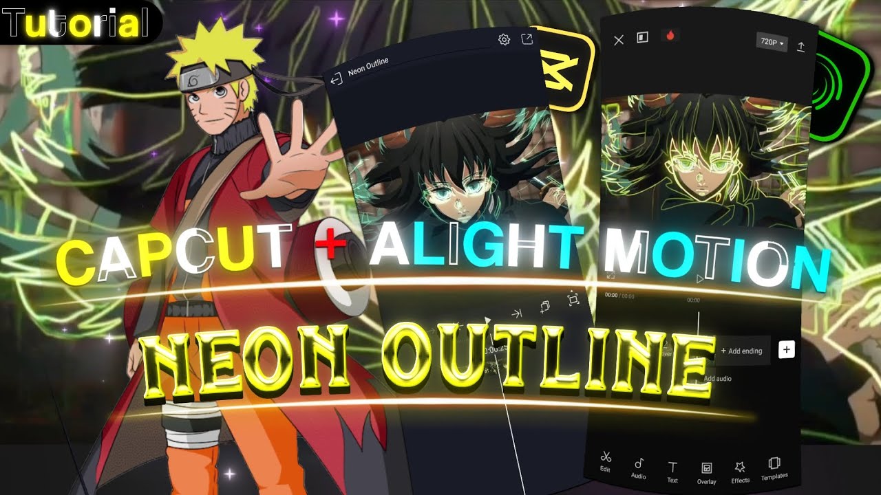 Neon Outline Like After Effects | Capcut And Alight Motion Tutorial - YouTube