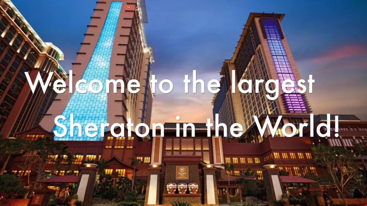 The largest Sheraton/Starwood in the World - Tour of the Deluxe Suite ...