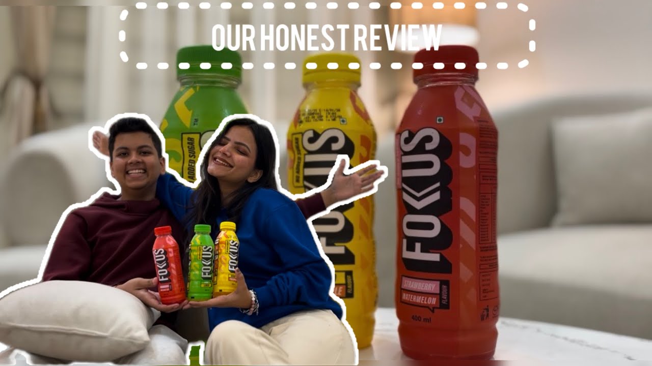 Reviewing FOKUS || New energy Drink launched by @FukraInsaan ...