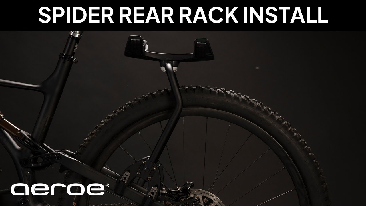 aeroe Spider Rear Rack - Step by Step Installation - YouTube