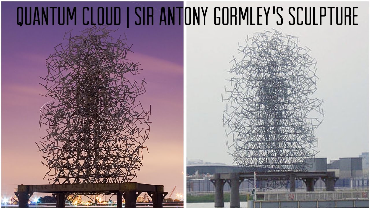 [4k] Quantum Cloud | Sir Antony Gormley's Sculpture | London 🇬🇧 22 - YouTube