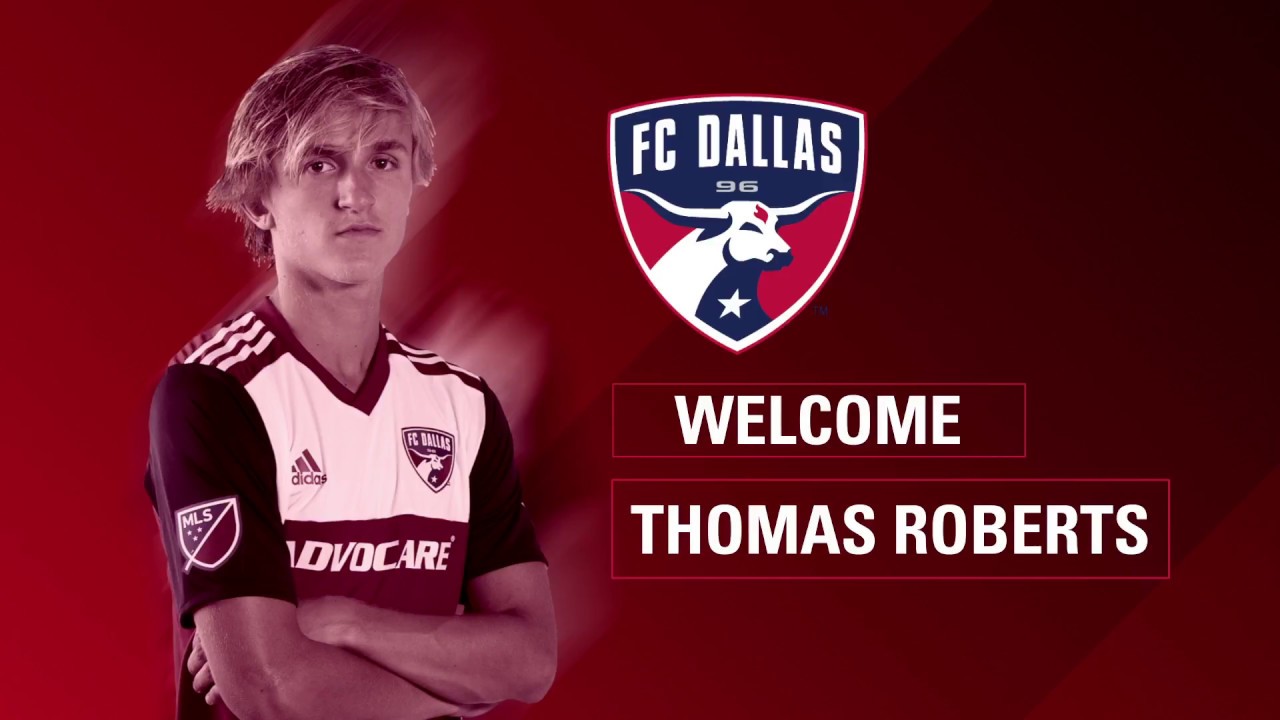 FC Dallas Signs Thomas Roberts as 23rd Homegrown Player - YouTube