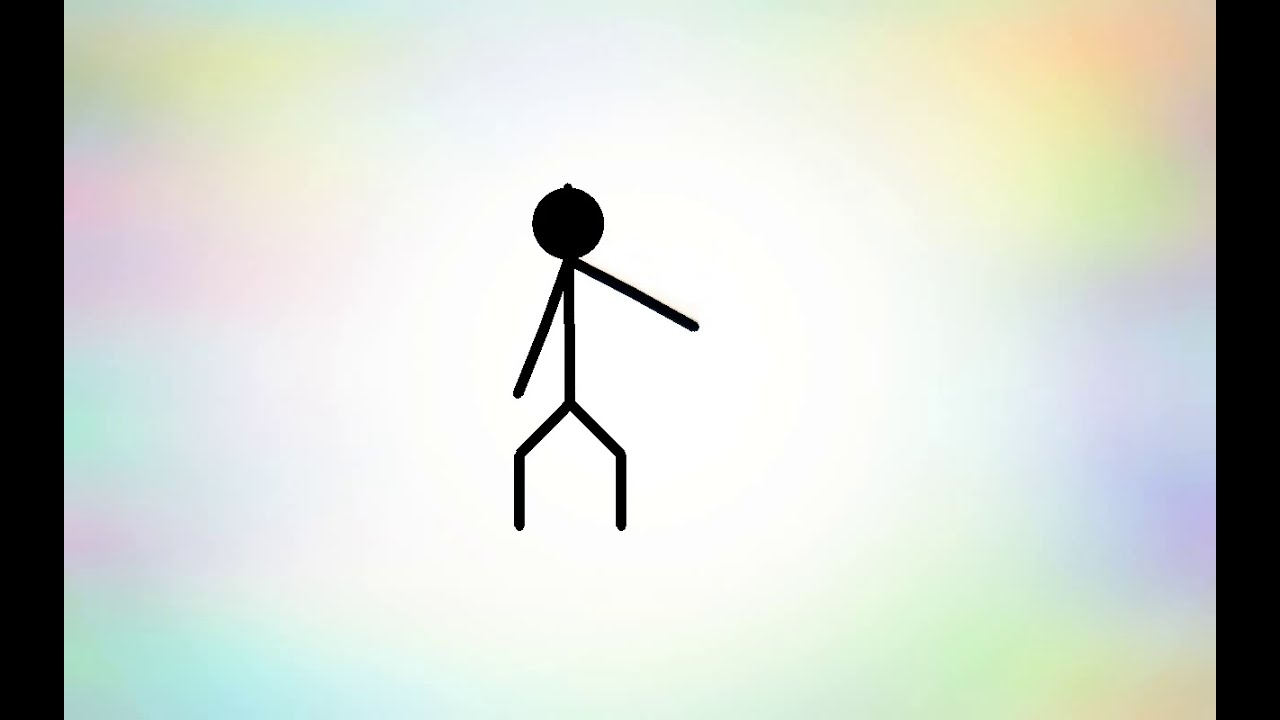 flying stickman (wave running stickman) - YouTube