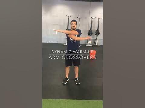 Dynamic Warm-Up: Arm Crossovers - YouTube