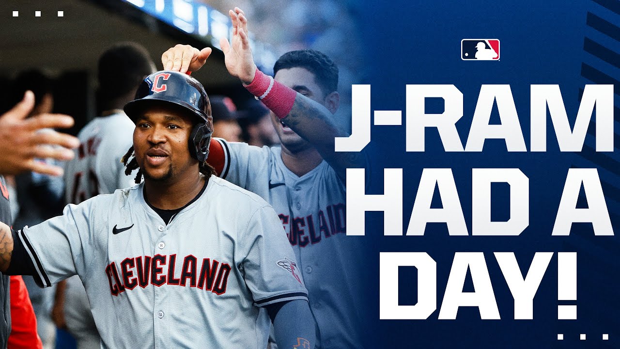 J-Ram went CRAZY! (TWO HOMERS, 3-for-4, and THREE RBI) - YouTube