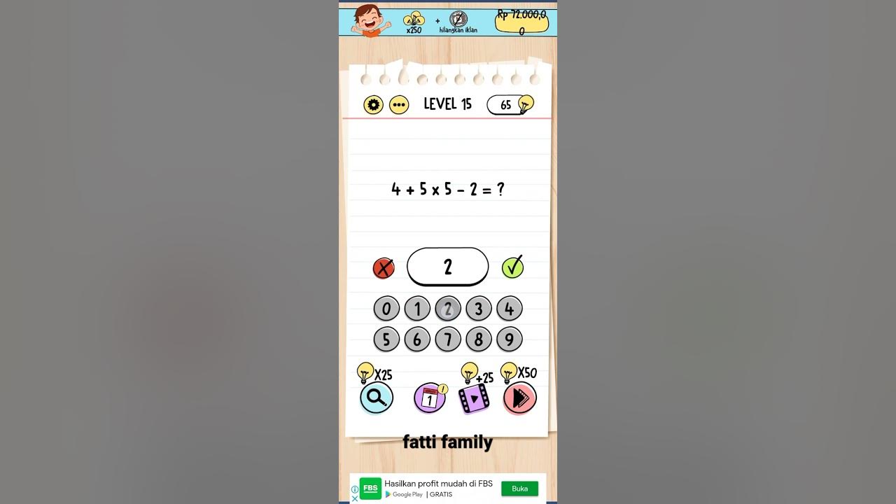 Level 15 4 5x5 2 Brain Test YouTube level-15-4-5x5-2-brain-test-youtube