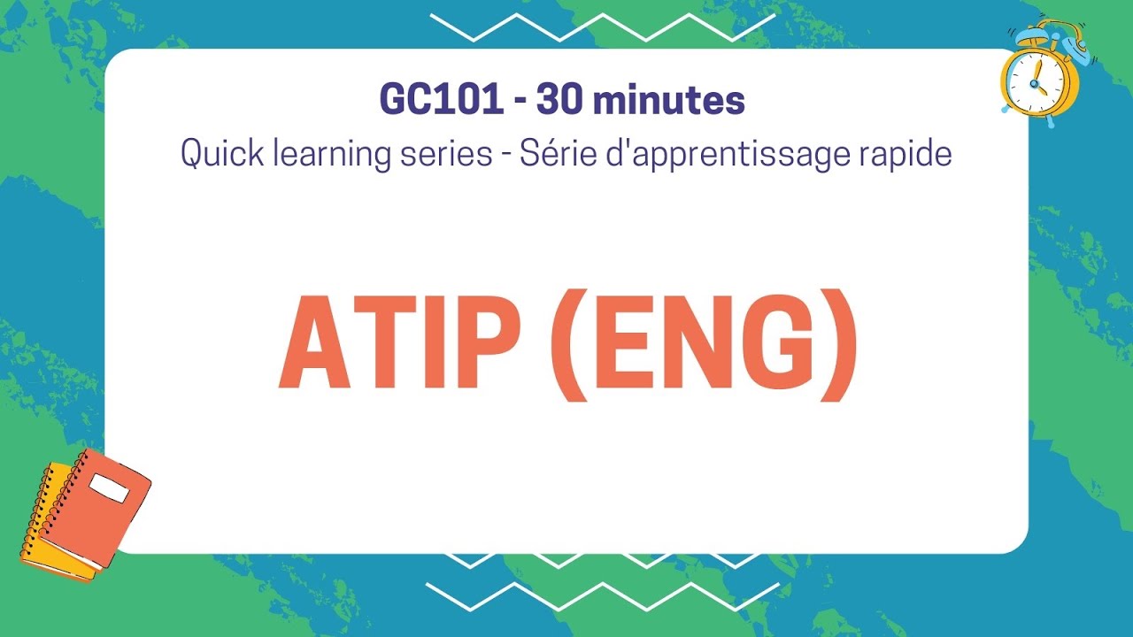 ATIP (English Session) - GC101 30 mins Quick Learning Series - YouTube