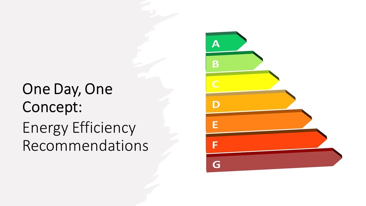 One Day, One Concept: Energy Efficiency Recommendations - YouTube