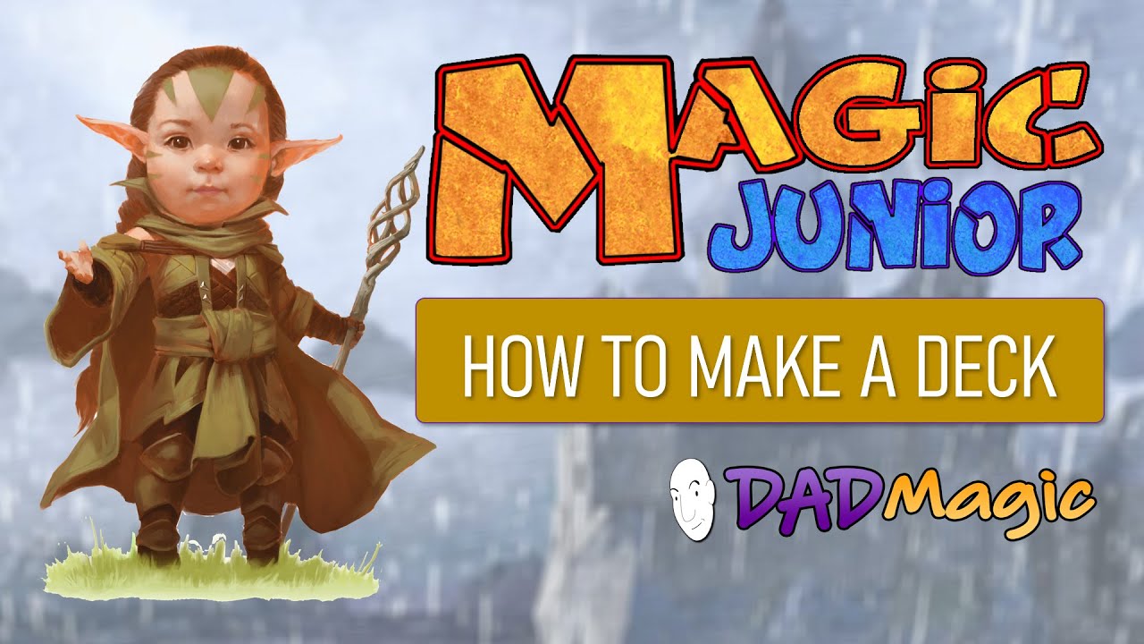 Magic Junior Tutorial: How to Make a Deck - YouTube