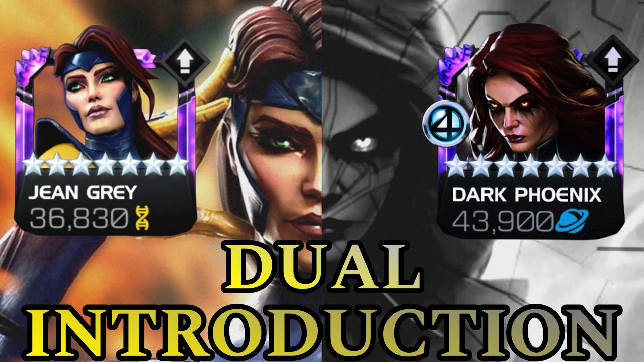 THE NEW GODDESSES OF MCOC: Rank 4 Jean Grey and Dark Phoenix Dual ...
