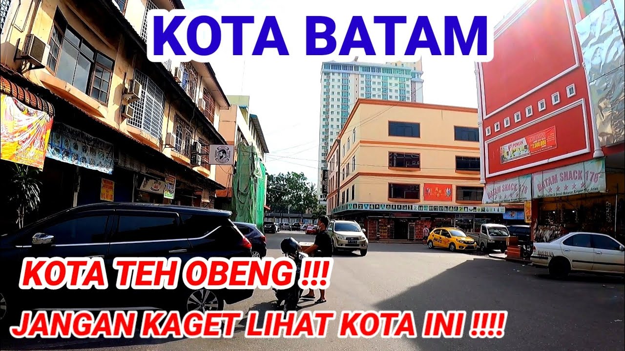 SUASANA KOTA BATAM PENUIN CENTER GUDANG NYA PUSAT BELANJA DI 2022 INI ...