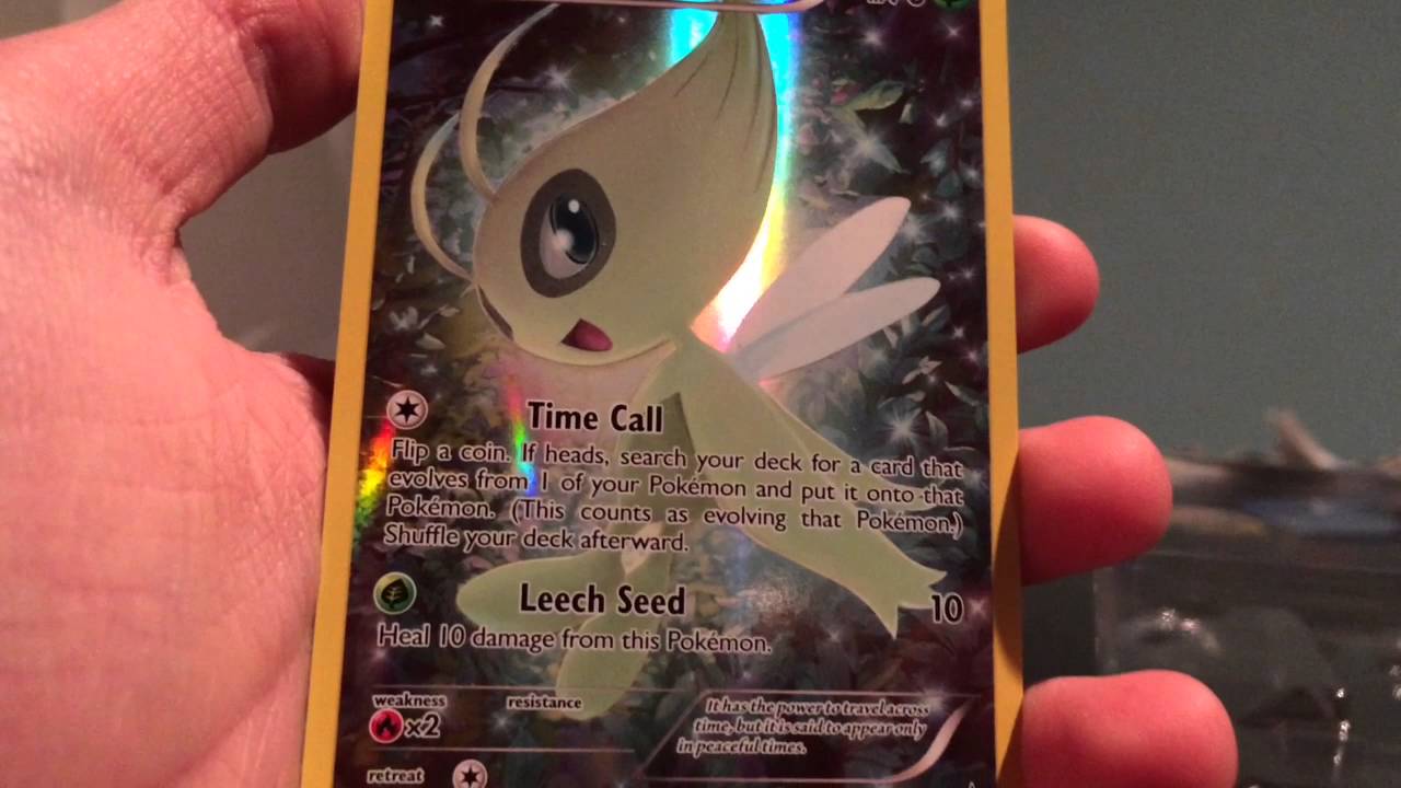 Celebi Mythical Collection Box Opening Great Pulls - YouTube