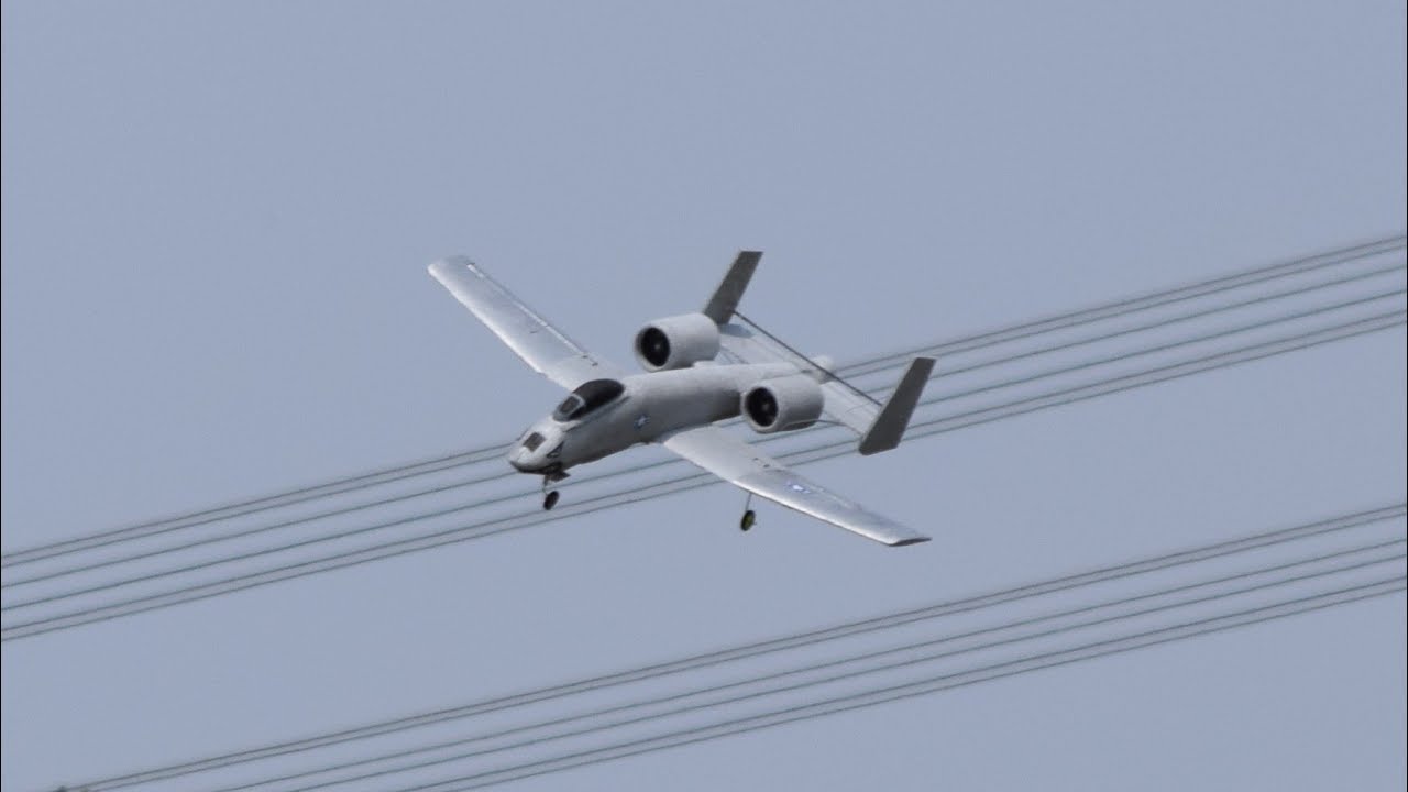 rc ducted fan scratch built A 10 EPP 自作2018 05 06 - YouTube