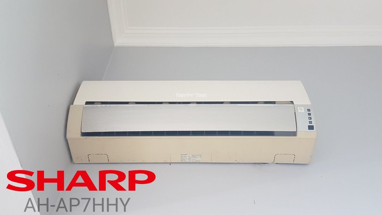 Sharp mini split air conditioner - YouTube