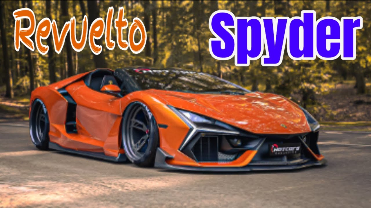 Lamborghini Revuelto Spyder Is A Head-Turning Drop-Top || - YouTube