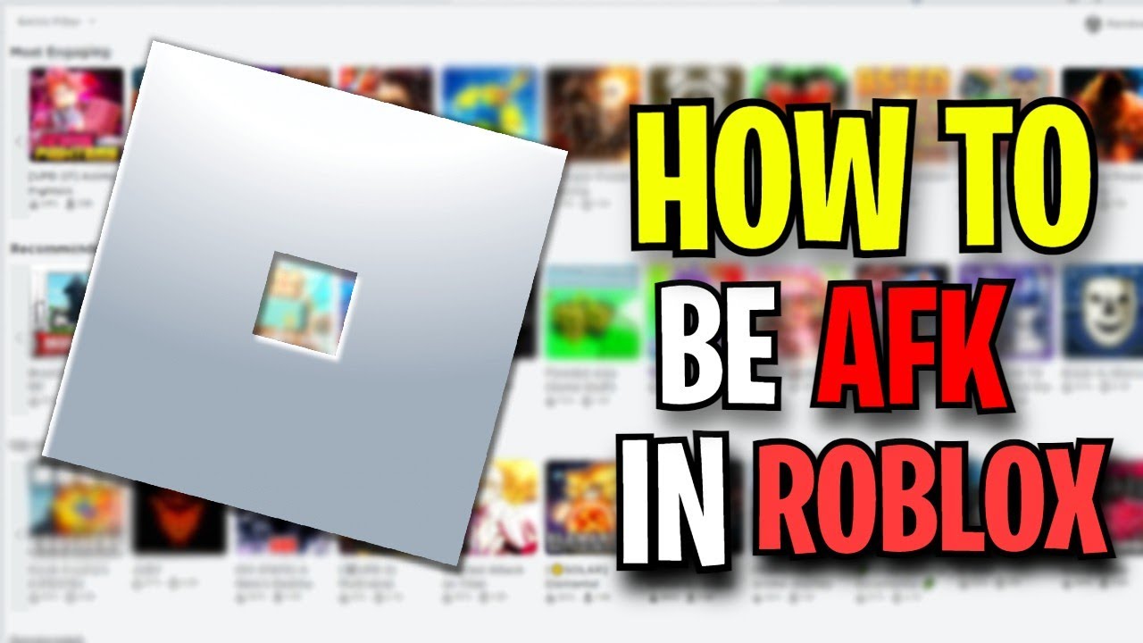 How to BE AFK In ROBLOX Games - BE AFK for over 20 minutes Without ...