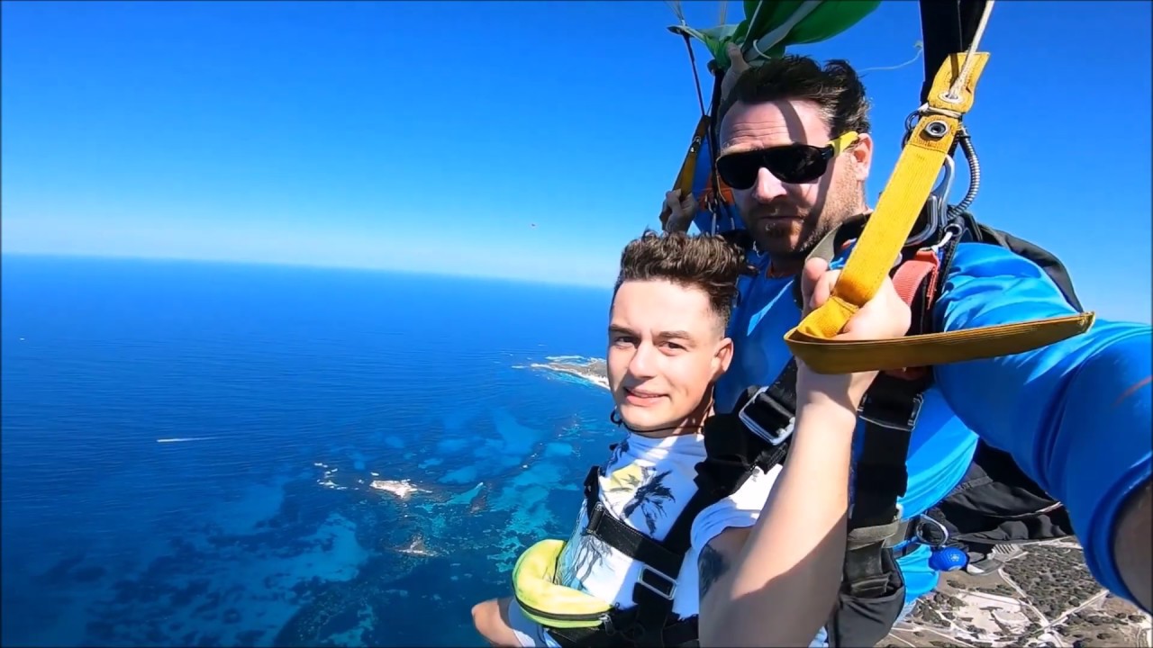 Skydiving on Rottnest Island #Vlog1 - YouTube