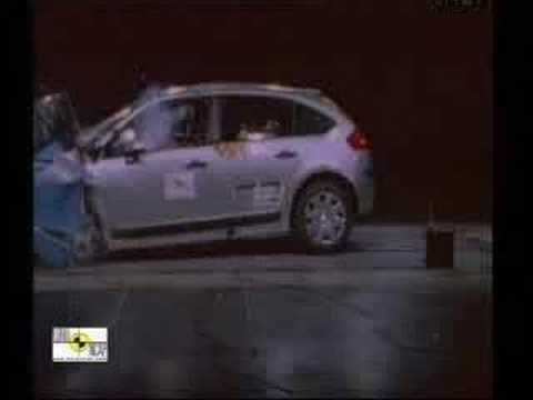 euroncap citroen crash test euro ncap - YouTube