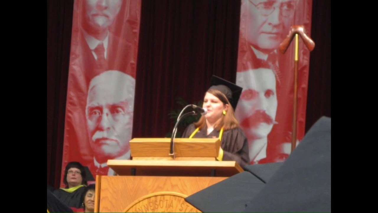 Amanda Cashman’s Commencement Speech - Minnesota State University ...
