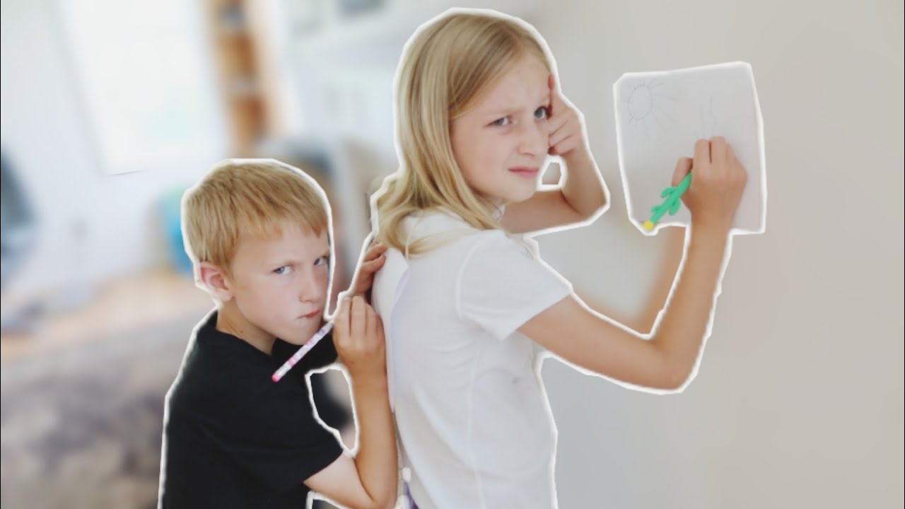 Draw On My Back Challenge!! - YouTube