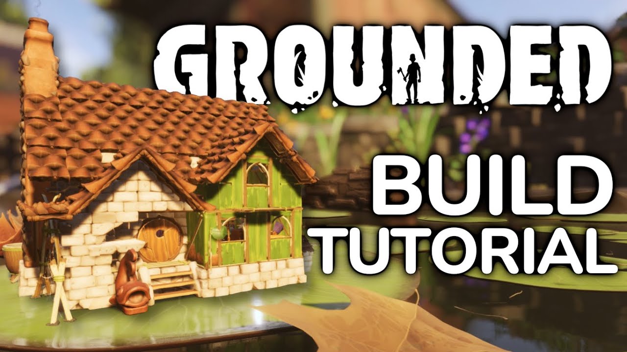 Survival Fantasy Cottage | Grounded Build Tutorial - YouTube