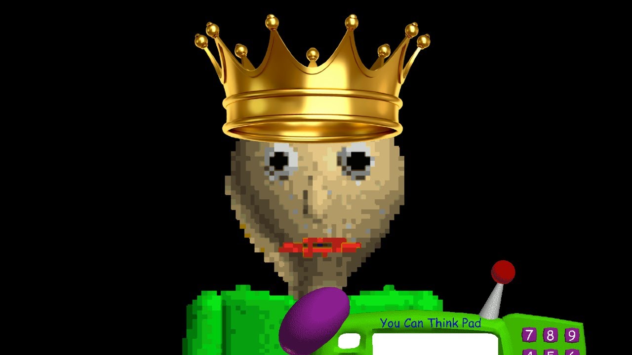 Baldi Has Become King Of MATH | Baldi's Basics MOD (No Commentary ...
