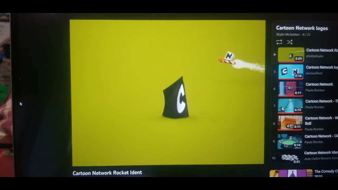 Cartoon Network Rocket Ident With Me Yelling Out Boom To An Explosion ...