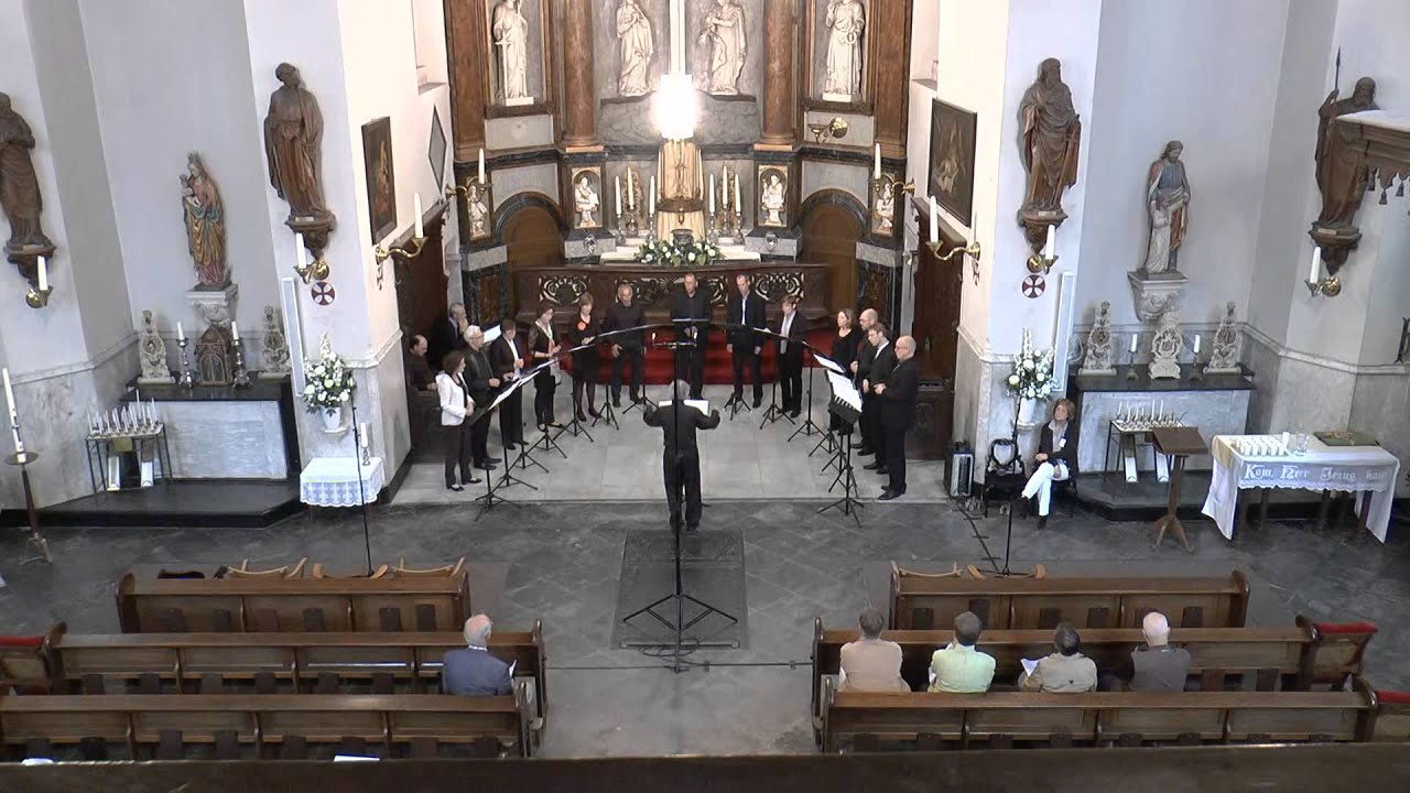 Gregoriaans in polyfonie - Ariosto Ensemble - YouTube