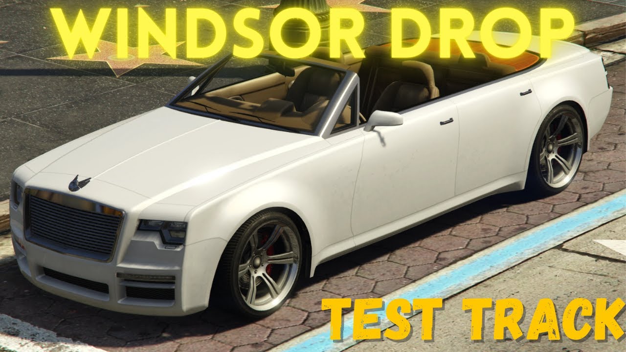 GTA 5 WINDSOR DROP-GAUNTLET TEST TRACK - YouTube