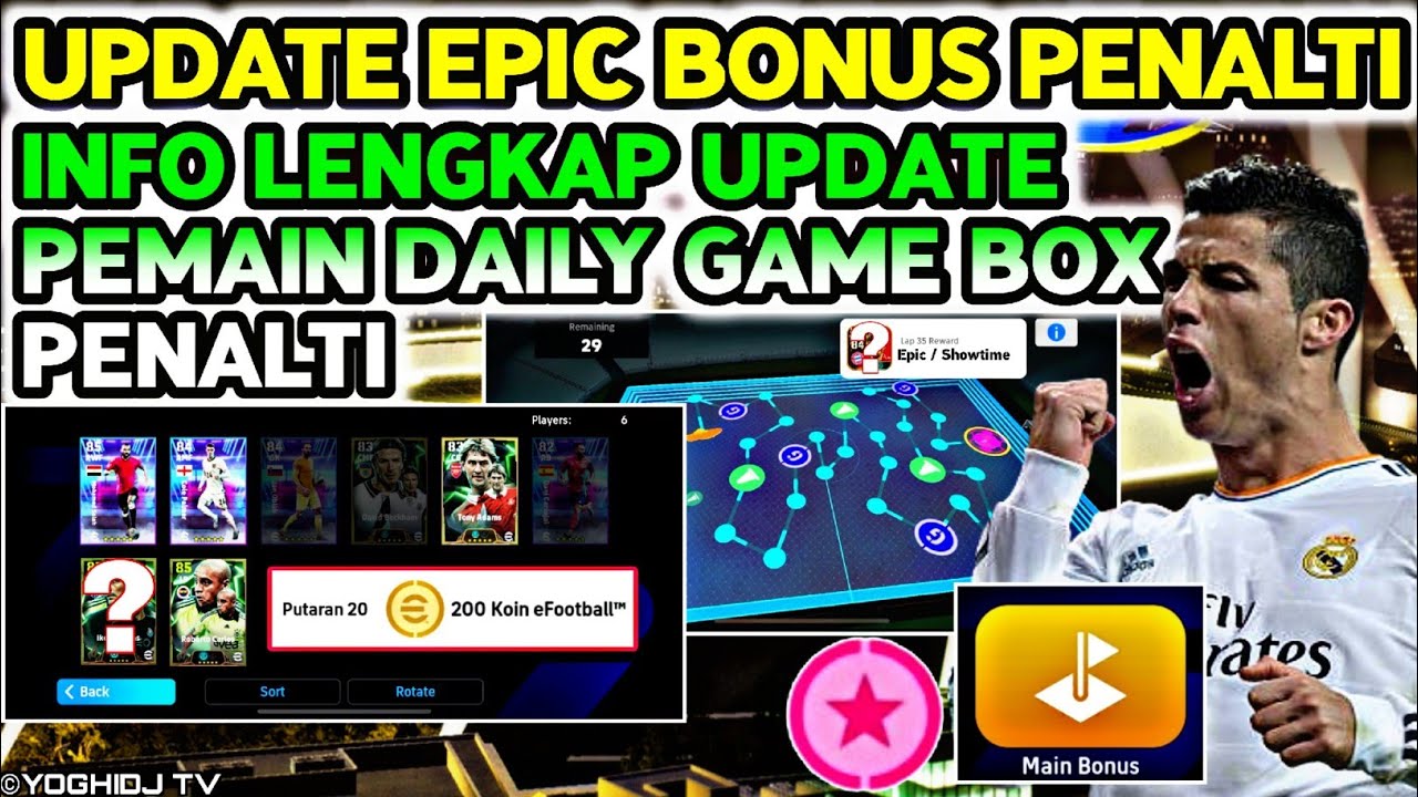 INFO LENGKAP UPDATE PENAMBAHAN EPIC GRATIS DAILY GAME BOX MAIN BONUS ...