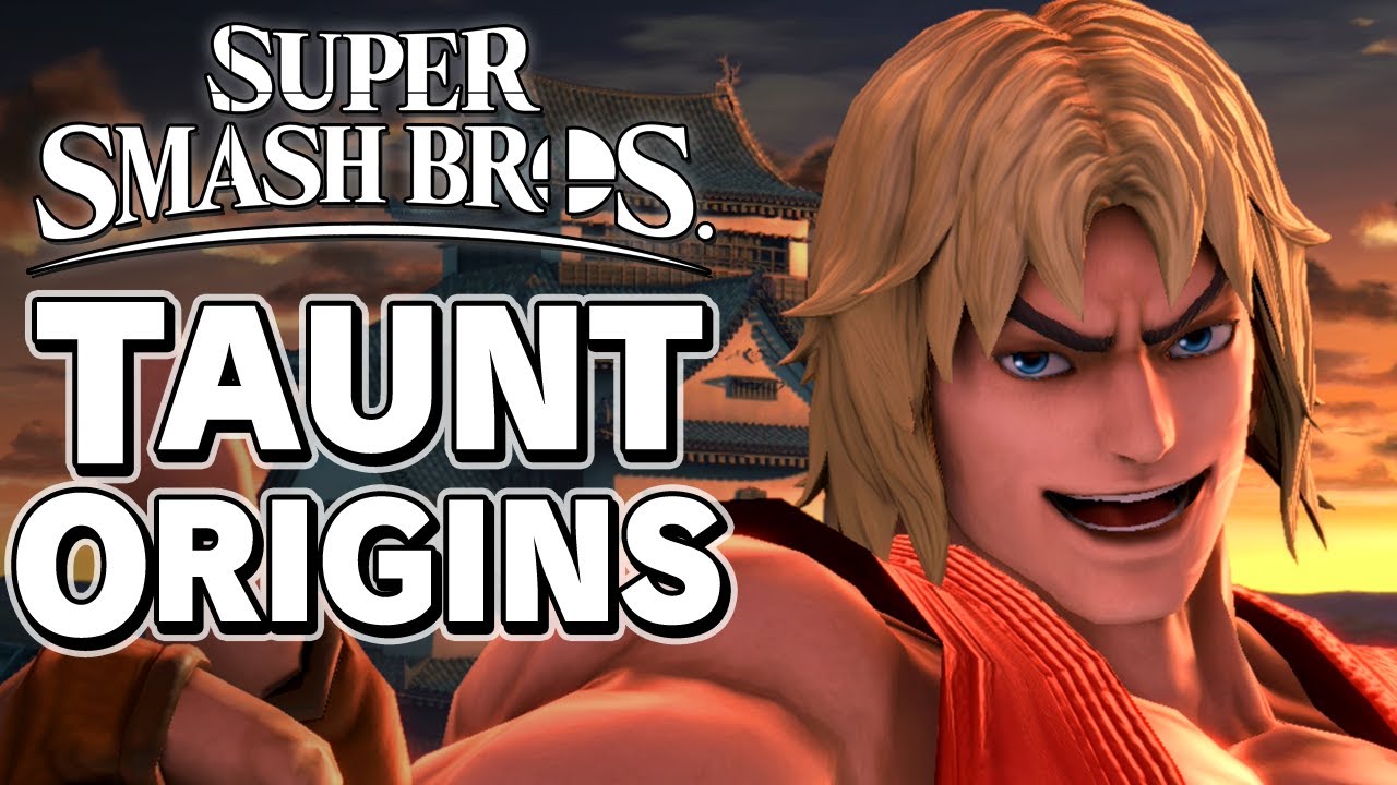 Super Smash Bros. Taunt Origins - Ultimate Fighters – Aaronitmar - YouTube