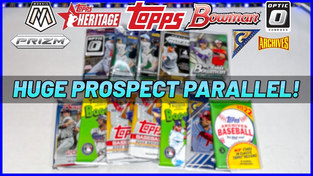 HUGE PROSPECT PARALLEL PULL! Random Baseball Card Pack Break! Topps ...
