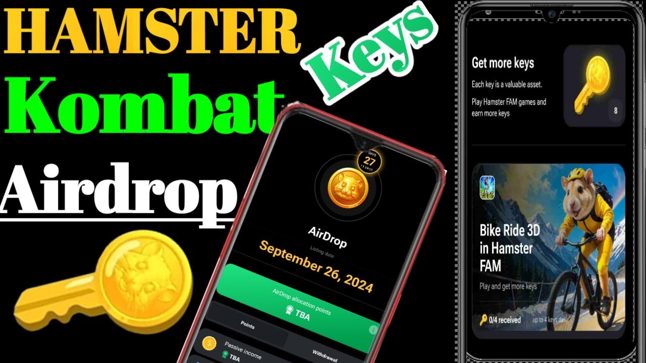 Get Unlimited Hamster Kombat Keys-🗝 -Hamster Kombat Airdrop Hamster Mini game Playground -Unlock ...