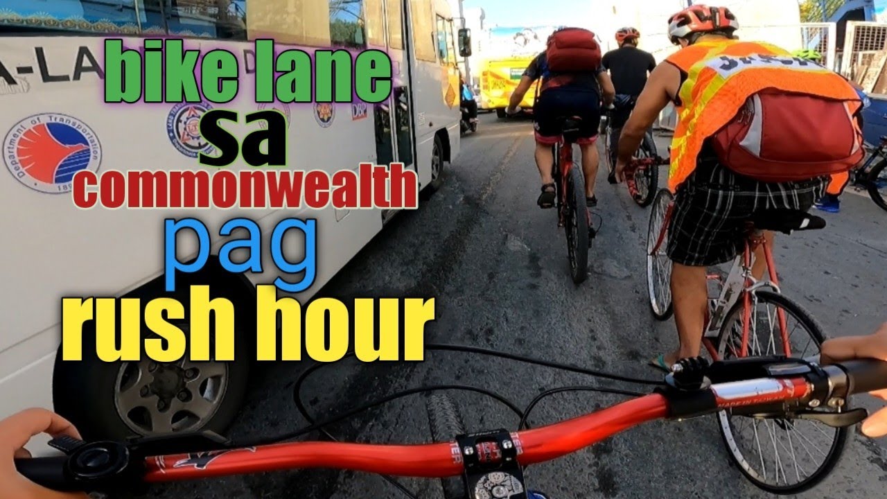 rush hour commonwealth bike lane @Sporstbarber - YouTube