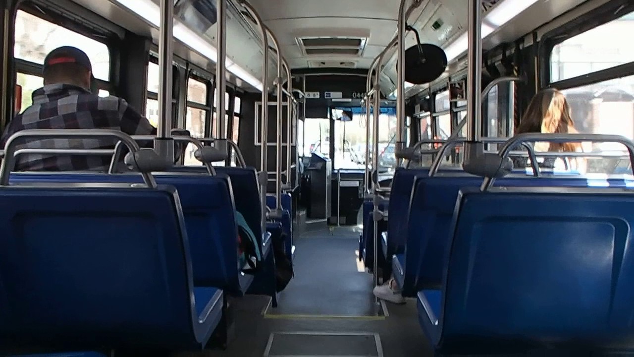 Short Ride on MBTA Neoplan AN440LF 0449 on the 57 - YouTube