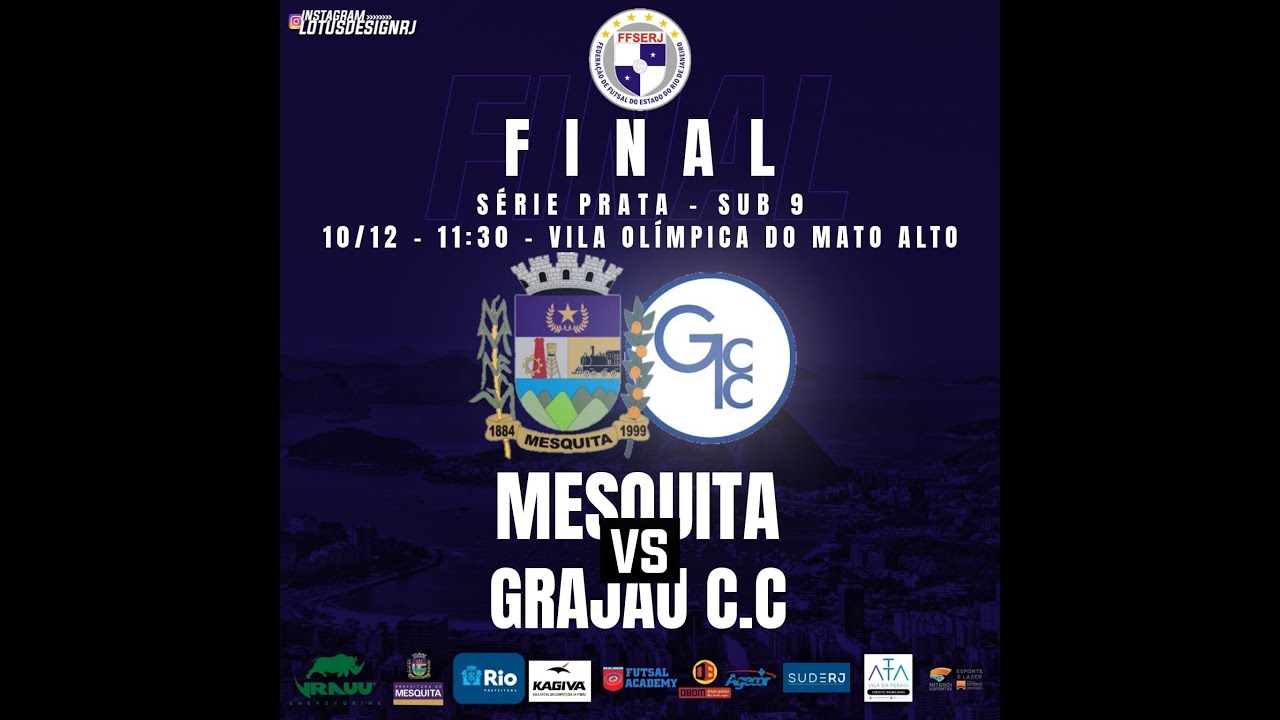 CARIOCA SUB-09 SÉRIE PRATA 2022 - MESQUITA X GRAJAÚ COUNTRY - YouTube