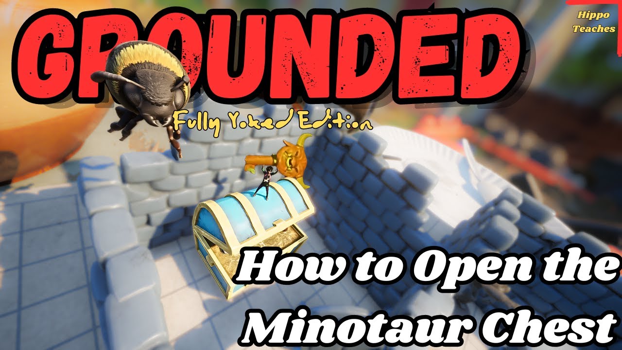 Grounded | How to Open the Minotaur Chest [2024] - YouTube